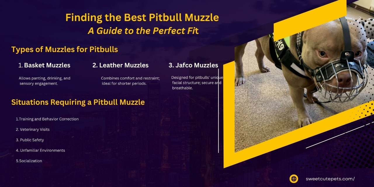 Finding the Best Pitbull Muzzle: A Guide to the Perfect Fit